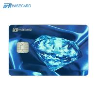 China ISO Contactless Smart Card PVC 85.5x54mm with Laser Printing Custom Design for sale
