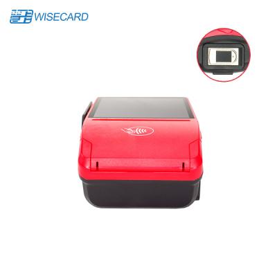 China EMV PCI Mobile Payment Scarlet Fingerprint POS Terminal for sale