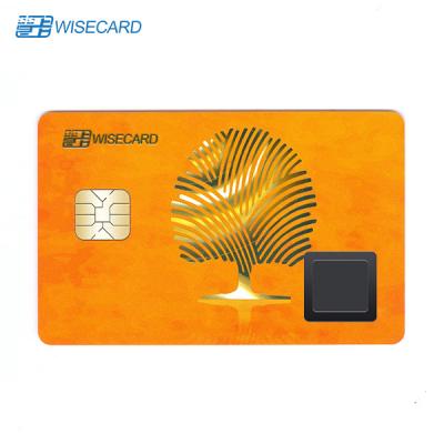 China High Secured Fingerprint Smart Card For Biometric Solution for sale