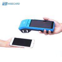 China Android POS Terminal 5.5 inch 5800mAh GPRS 4G LTE Full Code Scanner EMMC 16GB for sale