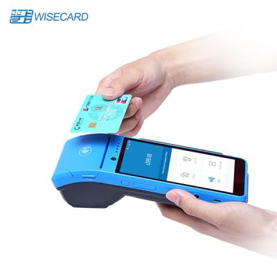 中国 手持ち型PBOC EMV 5Mピクセル タッチ画面POSターミナルPCI 5800mAh 販売のため