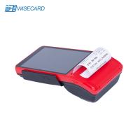 China Android POS Terminal 4G Wireless Handheld with 5800mAh Battery NFC Printer for sale