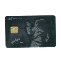 China Custom Black PVC Plastic Membership Card with QR Code Barcode 86x54mm for sale
