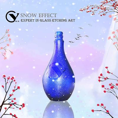 China New product snowflake effect glass frosting powder for sale