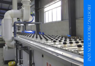 China Automatic Glass Bottle frosting line for sale