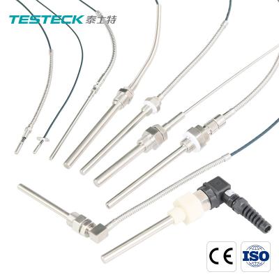 中国 固定糸RTDの温度検出器JのタイプおよびKのタイプ熱電対 販売のため