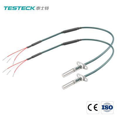 中国 表面RTDの温度検出器Pt100プラチナ電気抵抗式温度計 販売のため