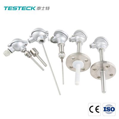 中国 SUS304移動可能な糸RTDの温度検出器の安定した性能 販売のため