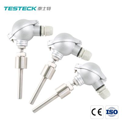 中国 SUS316 RTDの温度検出器の産業熱電対Pt100のタイプK 販売のため