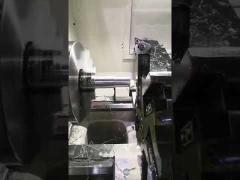 кровать машины CK6140 2500rpm токарного станка CNC шпинделя 5.5kw 66mm плоская