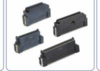 China 0.8mm, Board to Board, Plug/Socket(Mating), Black, Phosphor Bronze, Polyester. for sale