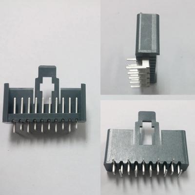 Cina cavo R/A dell'alloggio del wafer della IMMERSIONE di Pin del passo 10 di 2.50mm per imbarcarsi sullo SN del connettore placcato in vendita