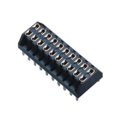 中国 2.54挿入のムカデのフィートのメス コネクタの蛍光体青銅 販売のため