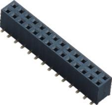 China 2.54mm weibliche Messingphosphor-bronze 3.0AMP des Titel-Verbindungsstücks PA9T zu verkaufen