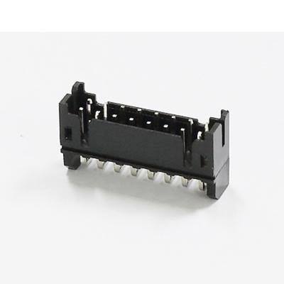 Cina Tipo ad angolo retto bordo per fissare il bordo placcato Sn del passo ROHS del nero 2,0 del connettore per fissare i connettori in vendita