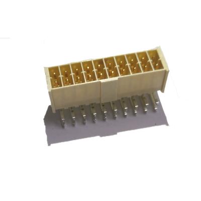 Cina 2*10PIN cavo ad angolo retto del passo del wafer 2,54 per imbarcarsi su connettore con il fermo ROHS in vendita