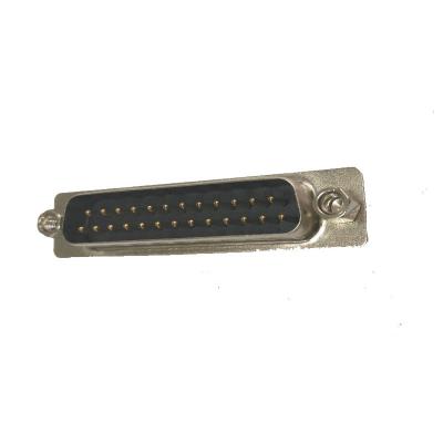 Cina Tipo diritto il nero Sel di doppia fila maschio di WCON D-SUB di 25P PBT. Oro istantaneo/Sn ROHS in vendita