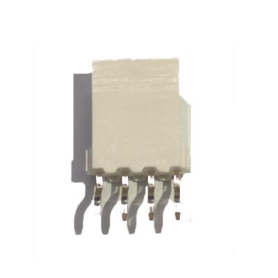 Cina Tipo cavo «di T» di 2.54mm per imbarcarsi su destra SMT PA46 naturale, ottone UL94V-0 dei connettori 1*4P di stile della piegatura in vendita