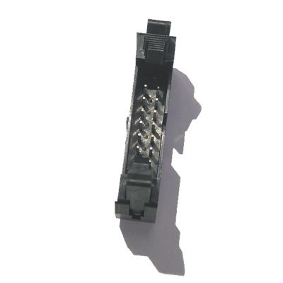 Cina Fermo lungo di WCON un passo Pin Header, PBT diritto 14 Pin Header Connectors da 2,54 millimetri in vendita