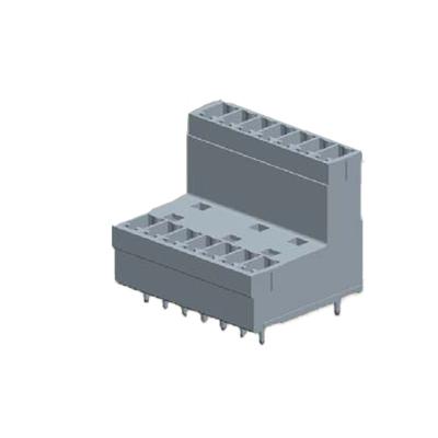 China Platform Dubbele Dek Van een flens voorzien Flenzen 3,81 Pluggable Eindmacht zonder Oor Te koop
