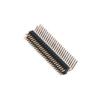 Cina Renda incombustibile le intestazioni maschii di Pin del bordo dell'intestazione/PWB del passo da 1.27mm * 2,54 millimetri in vendita
