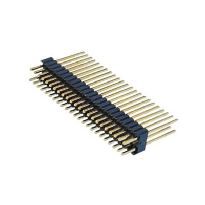 Cina Renda incombustibile le intestazioni maschii di Pin del bordo dell'intestazione/PWB del passo da 1.27mm * 2,54 millimetri in vendita
