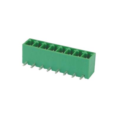 Cina Connettore diritto Pluggable maschio 3.5mm 8P dei blocchetti terminali della IMMERSIONE PA66 con l'orecchio in vendita