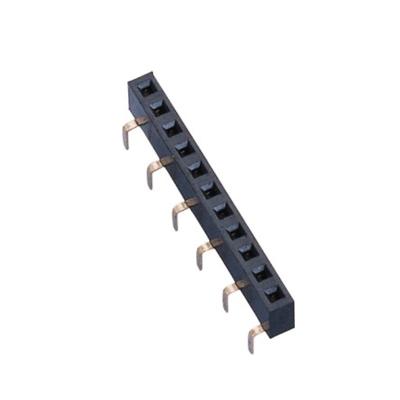 China conector pin femenino de la resistencia de oxidación del conector de batería del PWB del jefe 2.54Pitch 15 en venta