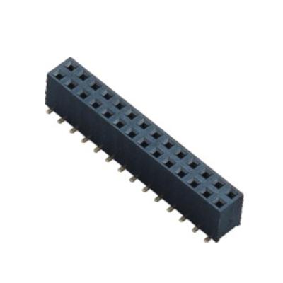 China bronce del hosphor de SMT 4P de la fila del conector femenino del jefe de 3.96m m solo ampliamente utilizado en electrónica en venta