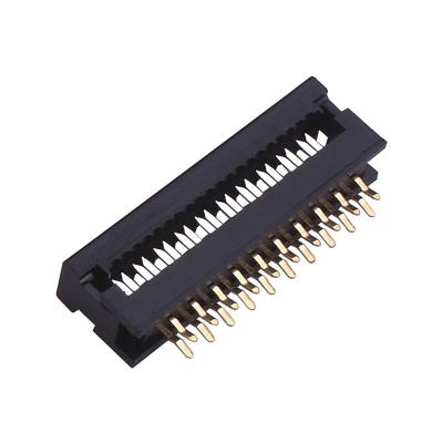 China Preto sel.1U de bronze” Au/Ni do conector PBT da tomada do MERGULHO do passo de WCON 2.54mm. bandeja que embala UL94V-0 à venda