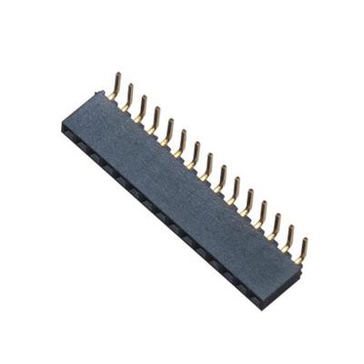 China Tipo de doblez echada femenina 3.0AMP del parte movible de 90 grados del conector 2,54 del jefe en venta