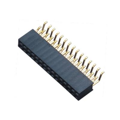 China 1.27mm weibliche Verbindungsstück-Doppelschienen-Doppelreihen-Titel Titel-H=4.3 zu verkaufen