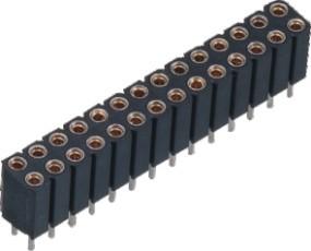 China WCON 2,54 mm bewerkte Vrouwelijke Kopbal PCB om Schakelaar H=7.0 van de Kopbal de Lichte Bar machinaal Te koop