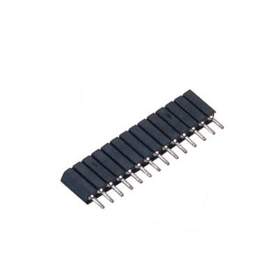 中国 機械で造られた女性ヘッダーH=7.0 PCBのコネクターROHSのあたりのWCON 2.54mmの単一の列 販売のため