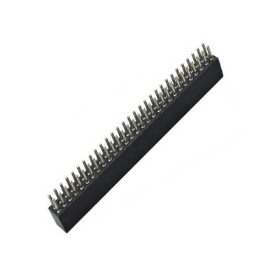 Cina Intestazione di WCON 1.27mm intorno alla manica di Pin Header Female 10 Pin Anti Vibration With Brass in vendita