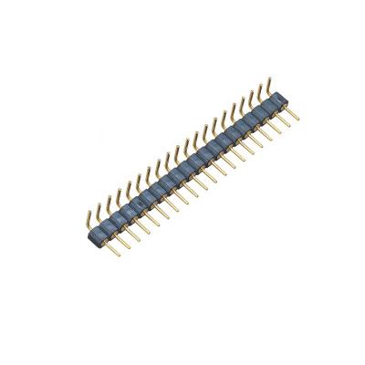 Cina Intestazioni rotonde 1*22P 180°DIP di WCON 2.0mm Pin Header Connector Single Row in vendita