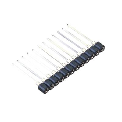 Китай WCON тангаж 2,54 mm вокруг цвета ROHS черноты строки H=3.0 заголовка Pin двойного продается