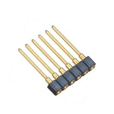 Китай WCON тангаж 2,54 mm вокруг цвета ROHS черноты строки H=3.0 заголовка Pin двойного продается
