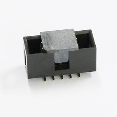 Cina 1,27 connettore SMT dell'intestazione della scatola con il bronzo fosforoso maschio LCP 30%GF (UL94V-0) dell'UL della posta in vendita
