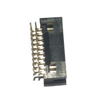 China 2.0mm Open Curved Insertion Type Simple Box Header Connector Bending and inserting for sale