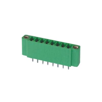China PA66 Pluggable Voer door Eindblok met Slot 5.08mm voor Verbindingsdraad Te koop