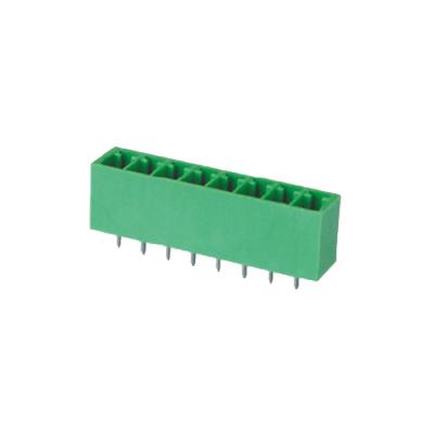 中国 プラグイン可能なターミナル ブロックのコネクター7.50の喧騒の柵の終わりのタイプ工作機械PCB 販売のため