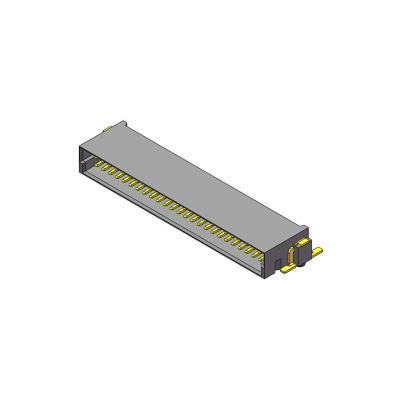 Cina Tipo Sn di SMT dell'angolo retto di WCON del nero di LCP sopra il bordo maschio del Ni 1.27mm per imbarcarsi su SDC in vendita