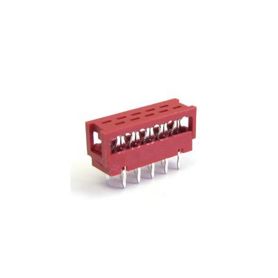 中国 赤いMrcはワイヤー コネクター/蛍光体青銅1.27mmにIdcのケーブル コネクタ板を接続します 販売のため
