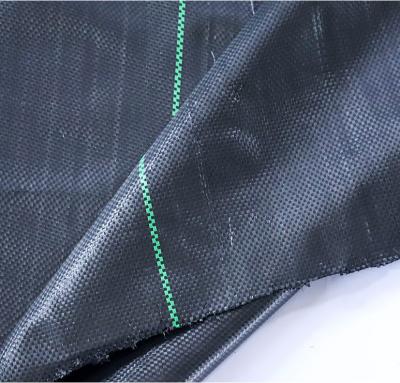 Cina 70-100gsm tessuto geotessile tessuto pp nero per il materiale vergine del recinto 100% del limo in vendita