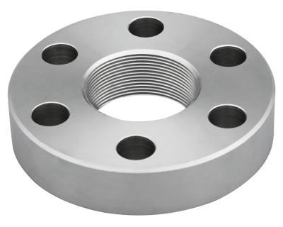 China 3 Inch DIN SS304L Stainless Steel Threaded Pipe Flange For Connection for sale