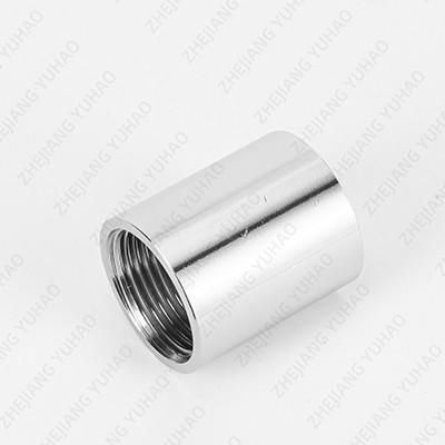 China Stainless Steel 304 316 Female Thread Pipe Adapter G Thread Tube Fitting Coupling for sale