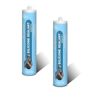 China Neutral Silicone Adhesive MH7700 Heavy Duty Sealant for Neutral Window Wooden Caulking and Building Materials for sale