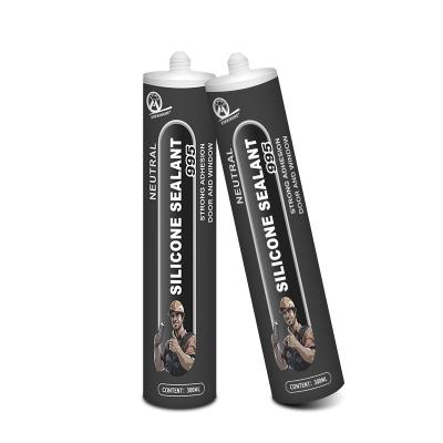 China Glass Weatherproof Adhesive for Aluminum Window 590ml Sausage Volume Structural Adhesive by MH995 Silicone Sealant for sale