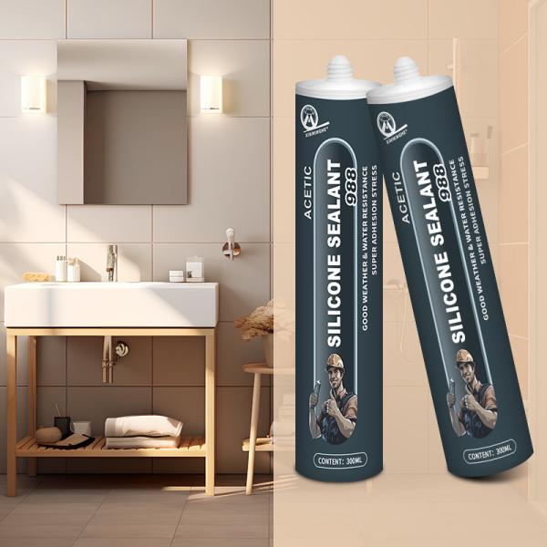 Quality Acetic GP Sealant 300ml Gp Acetic Acid Cure for Caulk Adhesive Silicone Sealant for sale